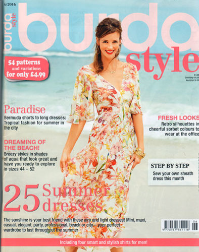 Burda magazine June 2016 – FehrTrade