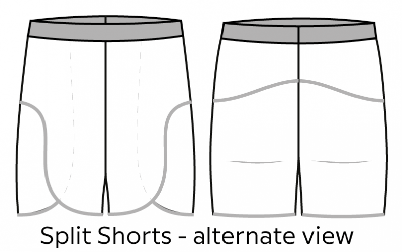 How to make your Split Shorts less revealing – FehrTrade