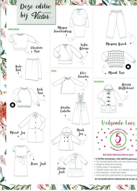 Dutch sewing pattern magazine roundup – FehrTrade