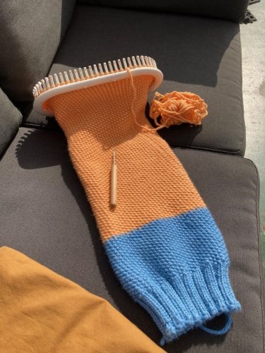 I loom knitted a sweater! – FehrTrade