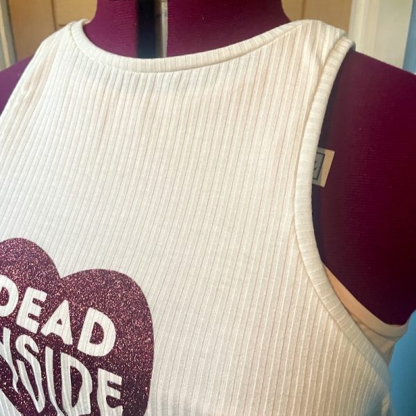 A white ribbed Dead Inside tank (& bonus Axis tank) – FehrTrade